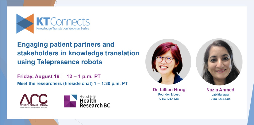 KT Connects Webinar - UBC IDEA Lab